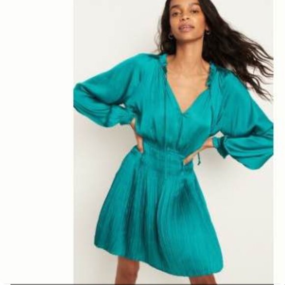 Anthropologie | Dresses | Alyce Ruffle Party Chic Glam Girly Tiered V ...